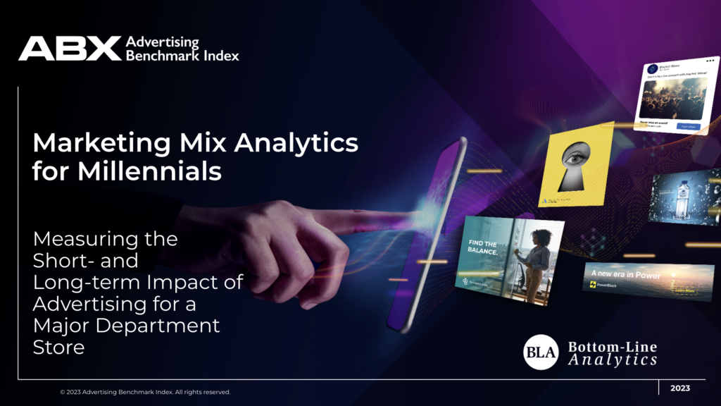 Market Mix Model - Fashion Store - Millennials - Short and Long-Term ...